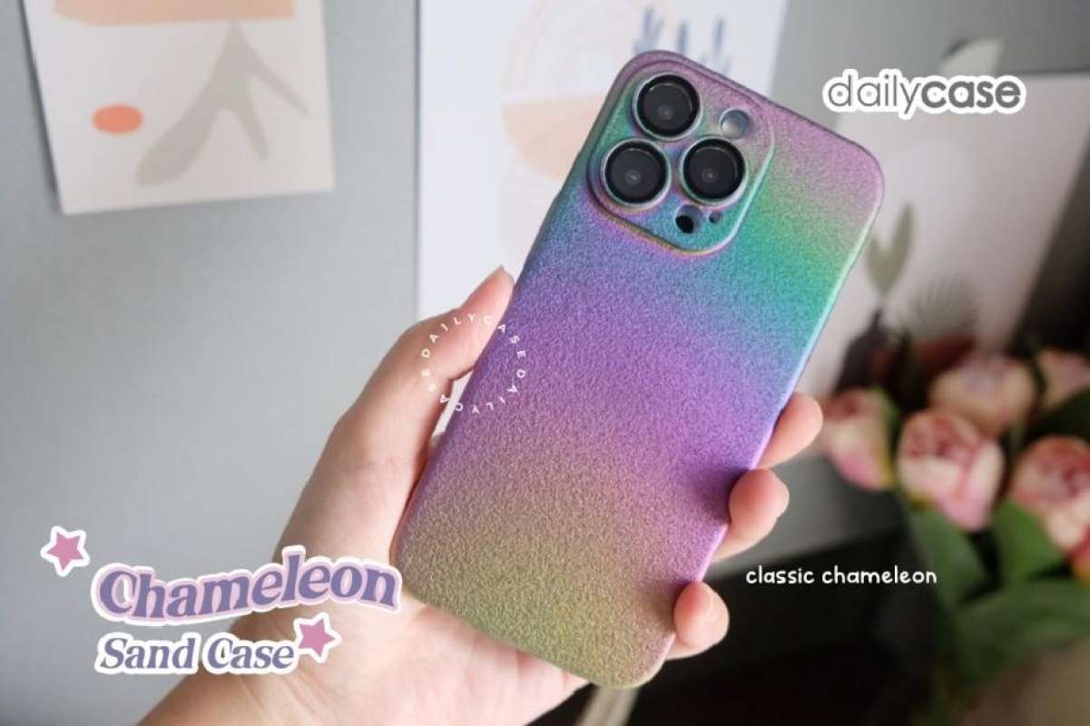 Jual TERBARU ! CHAMELEON GLITTER TEXTURE CASE IPHONE 13 PRO MAX 12 ...