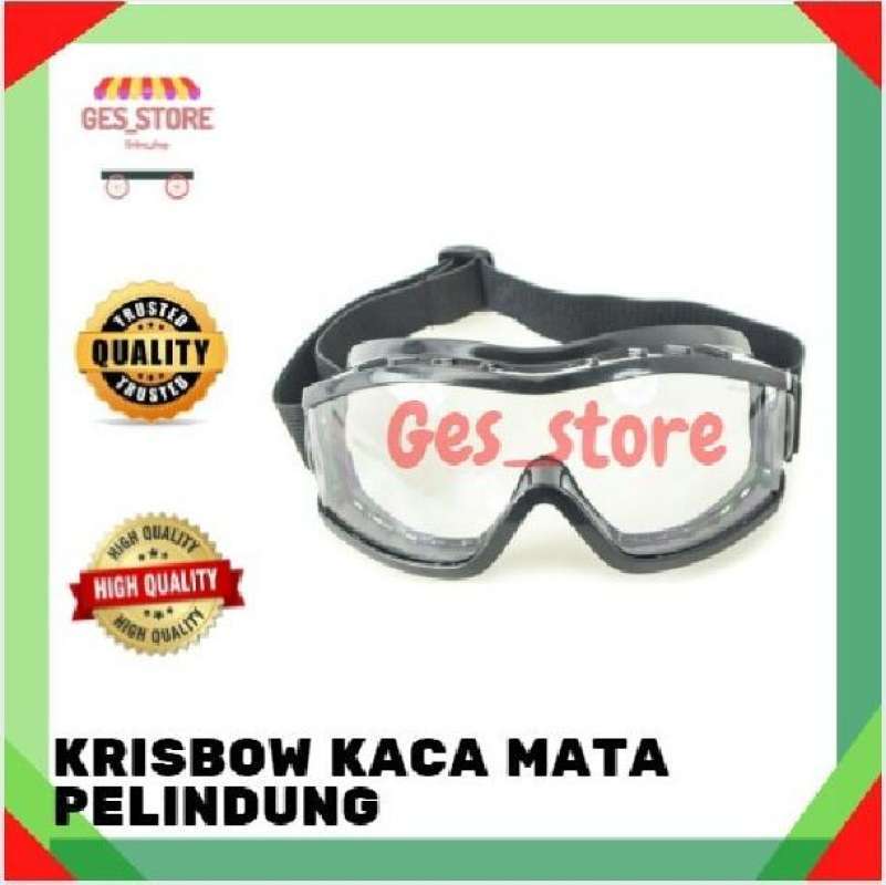Jual Krisbow Kaca mata Pelindung Kacamata Pengaman Heavy Duty ...