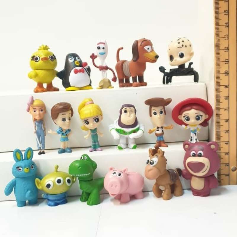 Promo ACTION FIGURE TOYS STORY COLLECTION SET ISI 17 PCS Diskon 5% di ...