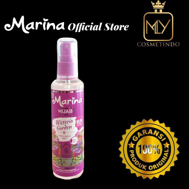 Jual Marina Body Mist & Hair Cologne 100ml di Seller Mlycosmtindo ...