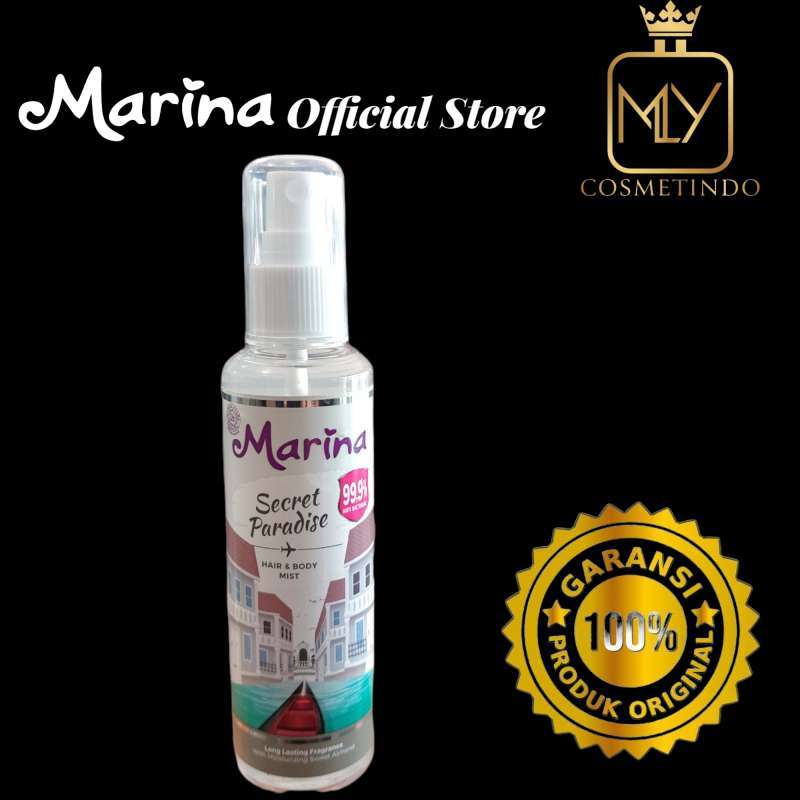 Jual Marina Body Mist & Hair Cologne 100ml di Seller Mlycosmtindo ...