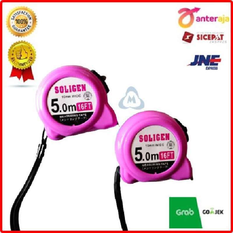 Jual Meteran Soligen 5m / Meteran Roll / Meteran Bangunan di Seller ...