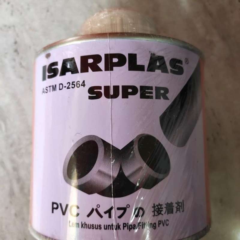 Jual Lem Pipa Isarplas Pvc Kaleng 400gr /lem Pipa Isarplas Kaleng Di ...