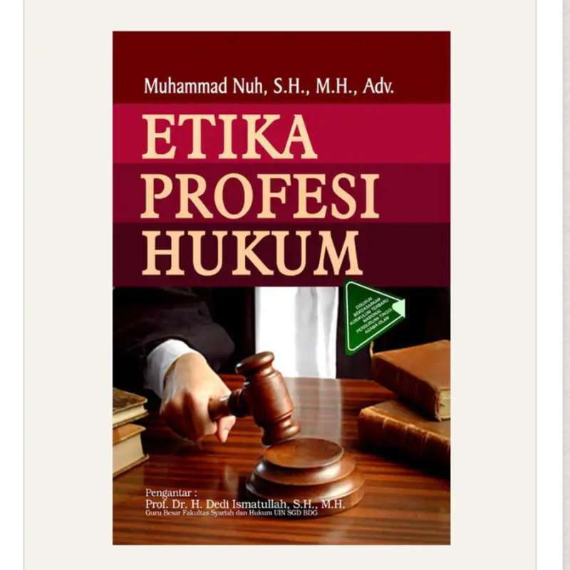 Jual BUKU ETIKA PROFESI HUKUM karangan muhammad nuh di Seller ...