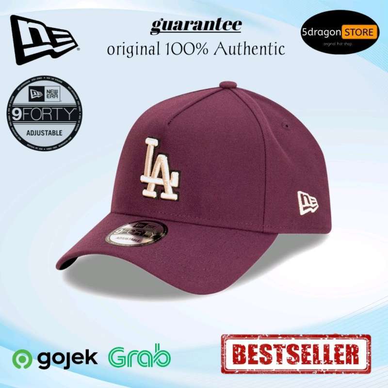 Promo TOPI NEW ERA ORIGINAL 9FORTY Aframe LOS ANGELES DODGERS Diskon 8% ...