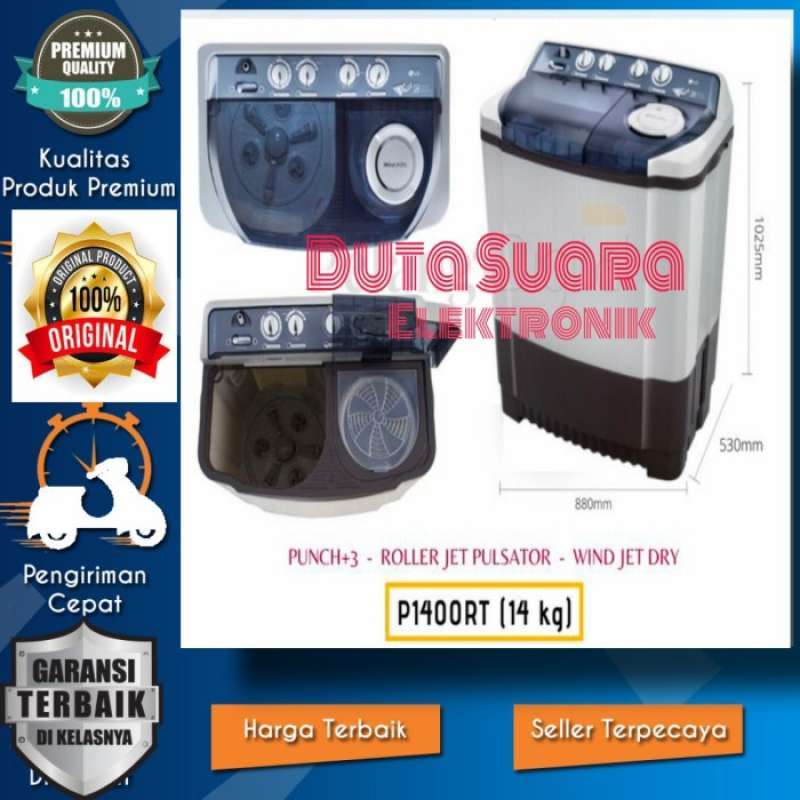 Jual MESIN CUCI LG 14 KG P1400RT Win Jet Dry di Seller Smartans - Kapuk ...