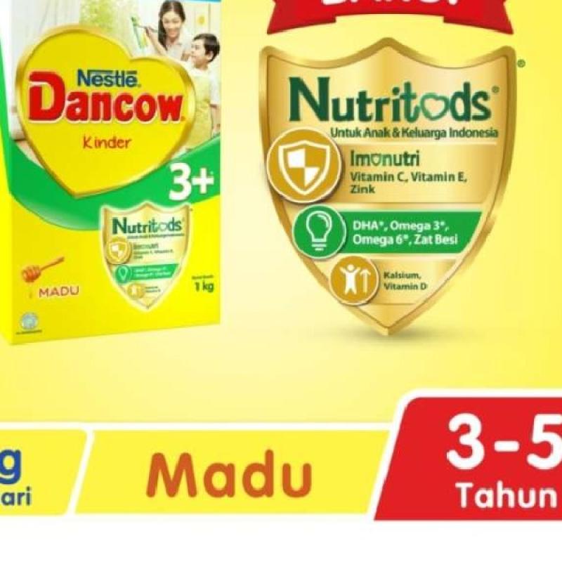 Jual DANCOW 3+ Nutritods Madu Susu Anak 3-5 Tahun Box 1Kg di Seller ...