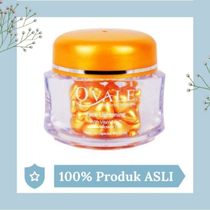 Jual OVALE Essential Face Vitamin Lightening Jar Serum di Seller Alfa ...