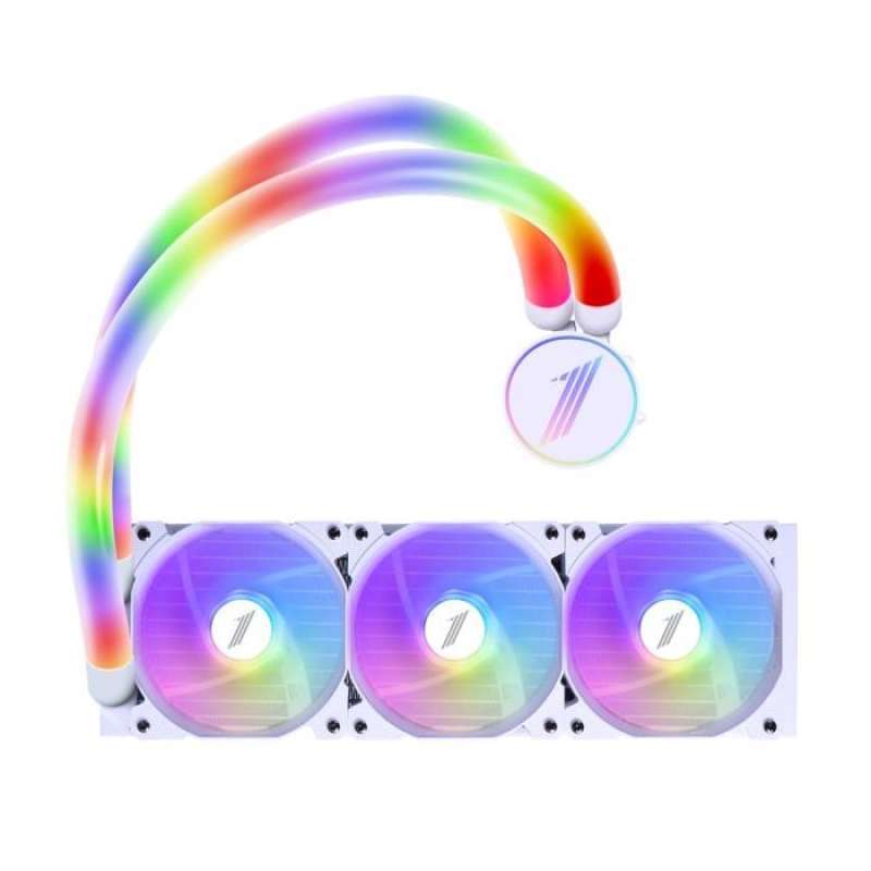 Jual 1STPLAYER MT360 White ARGB Liquid Cooler with ARGB Luminous AIO ...