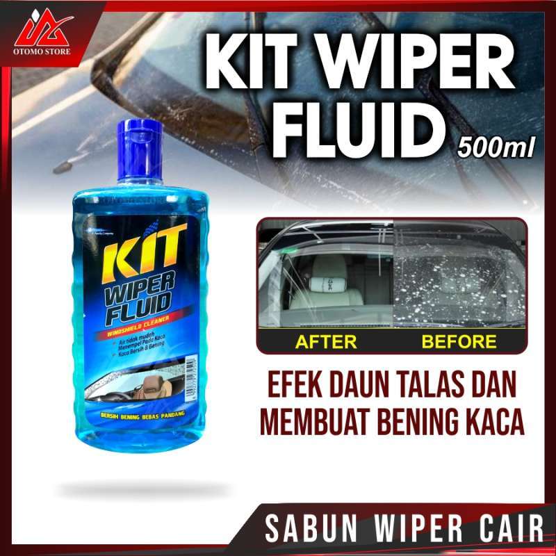 Promo KIT WIPER FLUID Cairan Wiper Pembersih Kaca Mobil Wiper Bersihkan ...