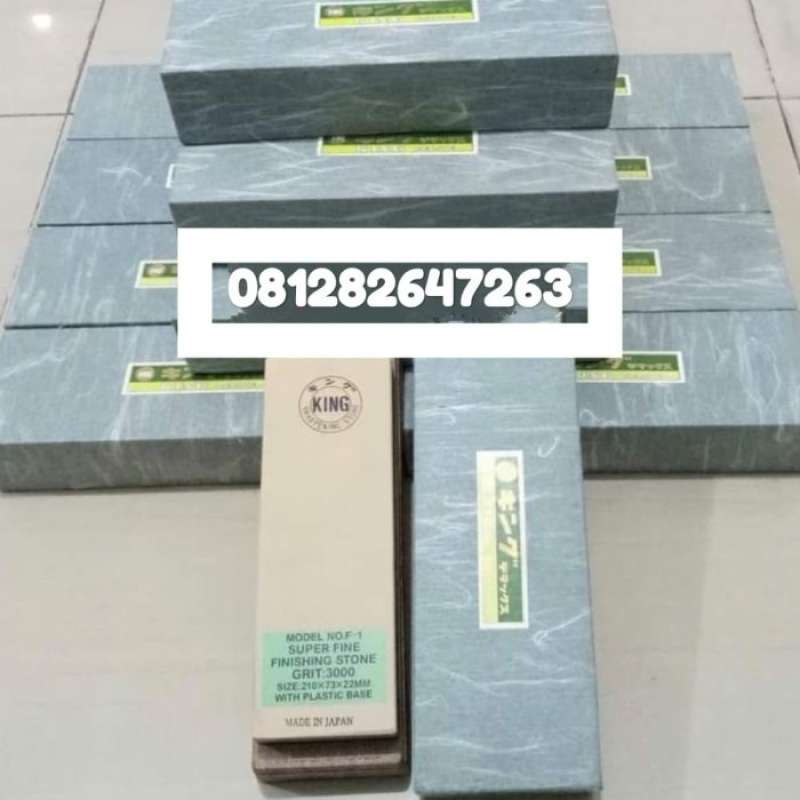Jual Batu Asah King Grit 3000 Sharpening Stone Made In Japan (ori ) Di ...