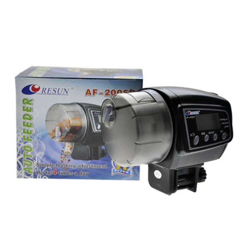 Jual Auto feeder pemberi pakan ikan otomatis food timer Resun AF 2005D ...
