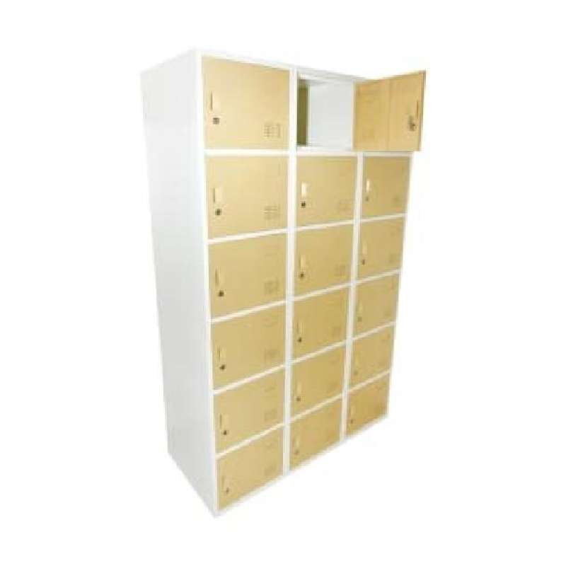 Jual Krisbow Loker 18 Pintu Kuning Locker 18 Doors Multi Column ...