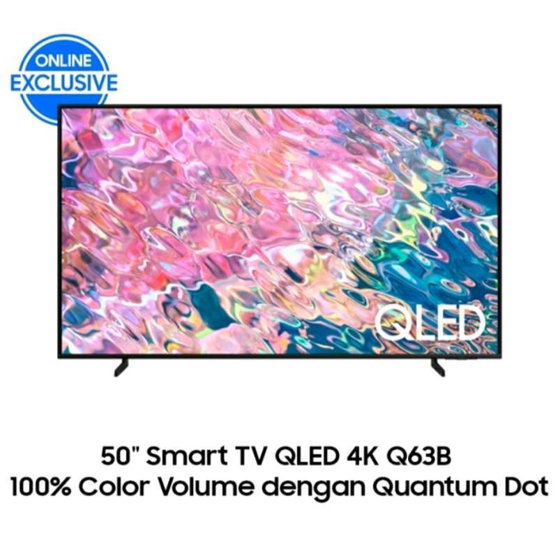 Jual samsung Smart tv 50 inch QLED 4K Q63B dengan Quantum HDR di Seller ...