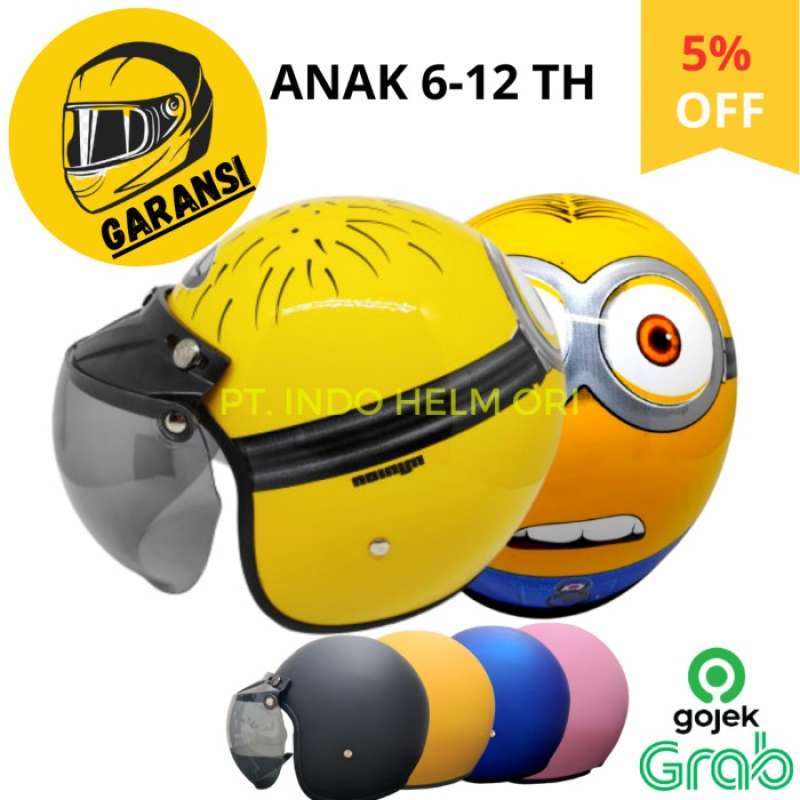 Jual Helm Motor Anak JPN / Helm Anak SNI / Helm Bogo Anak Original di ...