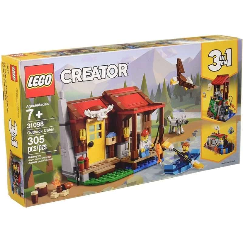 Jual LEGO 3in1 Creator 31098 Outback Cabin 31098 di Seller Kairos ...