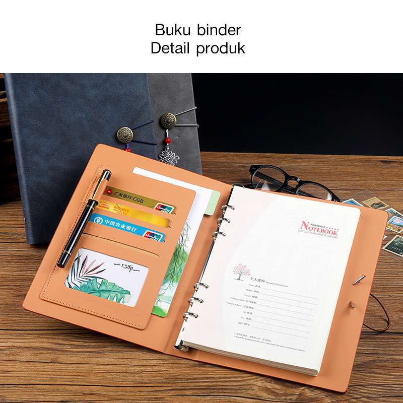 Jual Buku Catatan Binder Loose-Leaf Gaya China Vintage Buku Diary ...