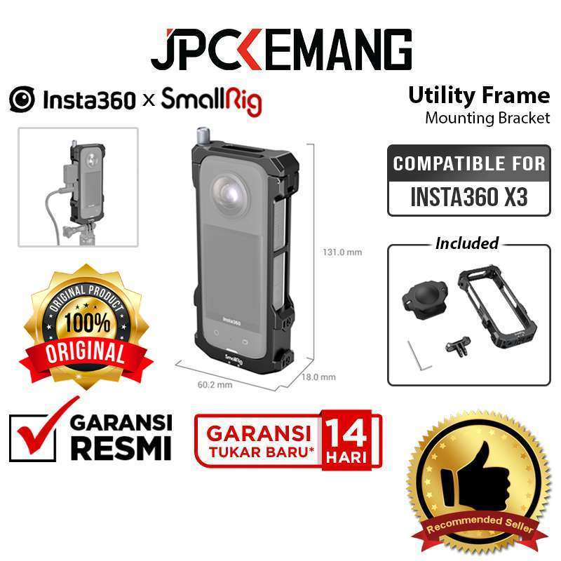 Jual Jpc Kemang Insta360 One X3 Utility Frame Smallrig Insta 360 ...