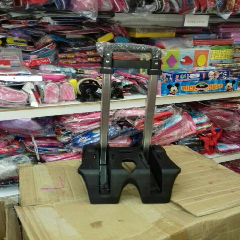 Jual Trolley 3 roda / tiga roda buat sekolah anak - Hitam di Seller ...