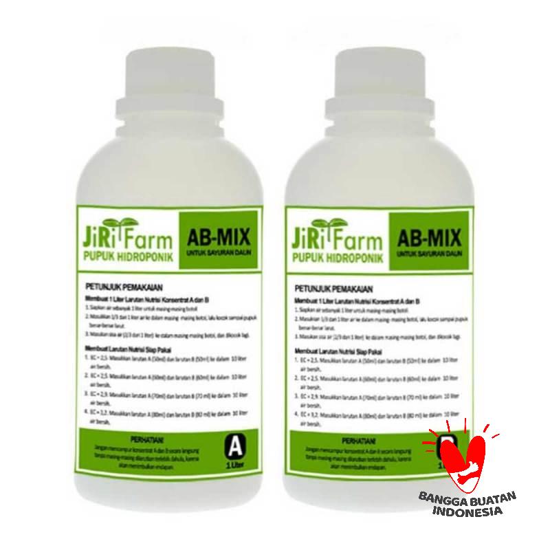 Jual Ab mix pupuk nutrisi sayuran daun 1 liter hidroponik di Seller ...