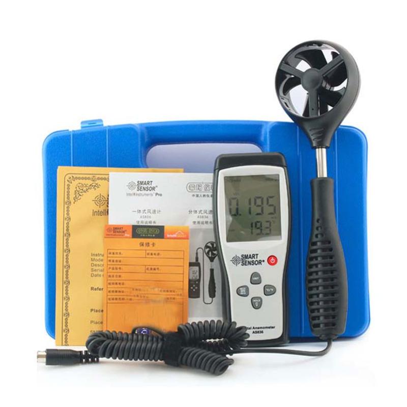 Jual Smart Sensor AS836 Anemometer Certificate Calibration Kalibrasi ...