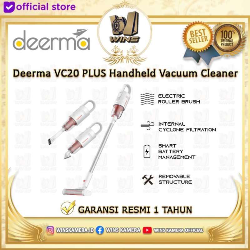 Promo Deerma VC20 PLUS Handheld Vacuum Cleaner - Garansi Resmi 1 Tahun ...