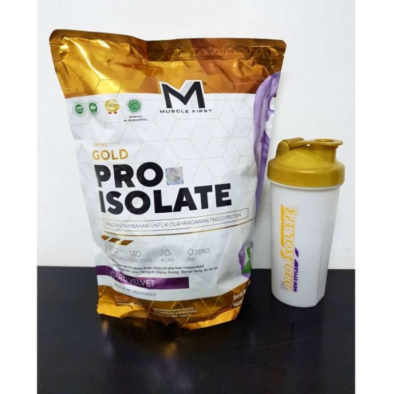 Jual Muscle First Whey Protein Pro Isolate M1 5 Lbs Gold Standard 2267 ...