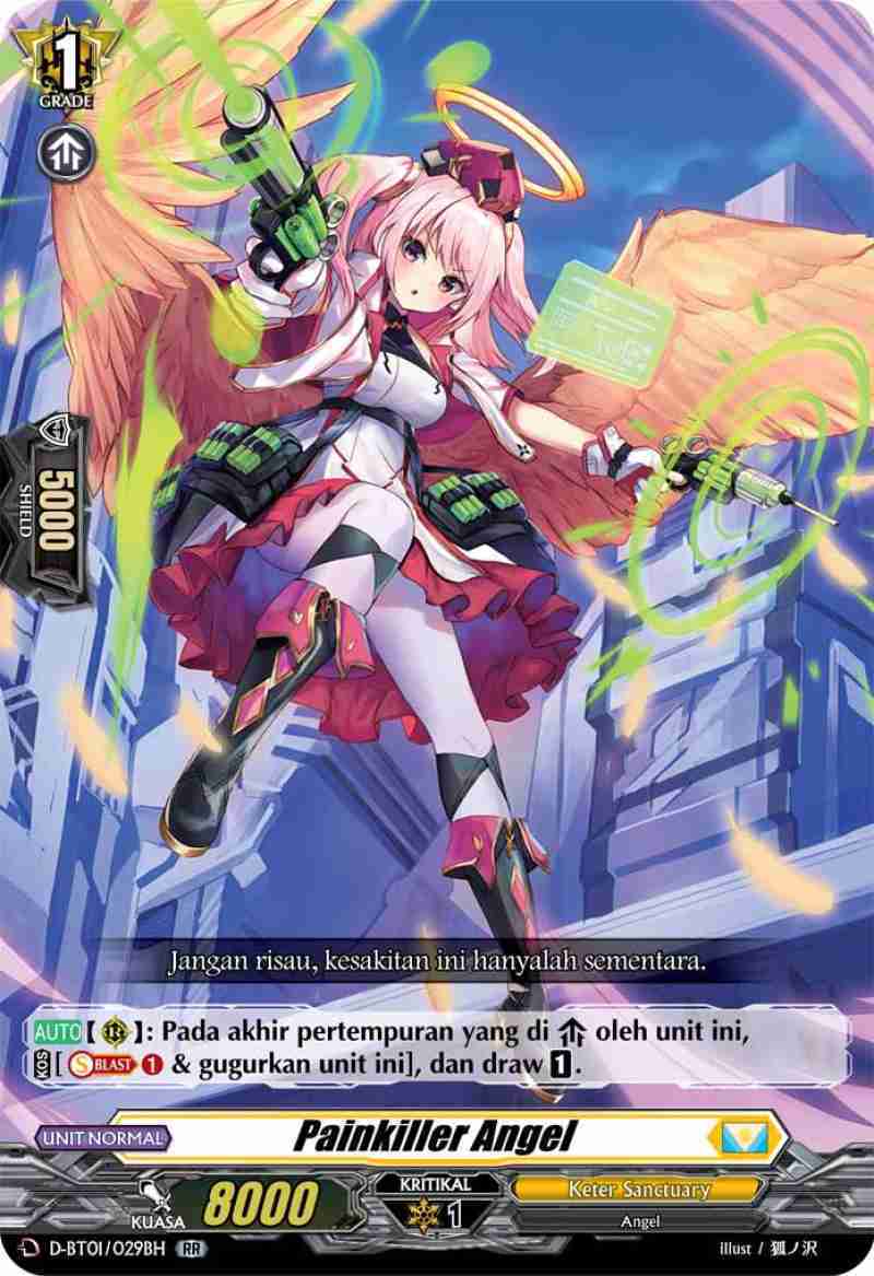 Jual Vanguard Bahasa | Painkiller Angel di Seller Maple TCG - Ciparay ...