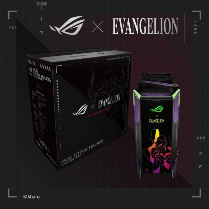 Jual ASUS ROG Strix Helios EVA Edition ARGB Gaming Mid Tower ATX Case ...