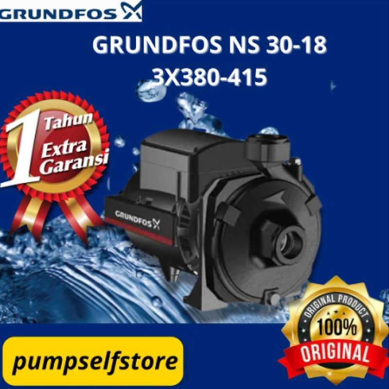 Jual Mesin Pompa Listrik Pendorong Tekanan Air Grundfos NS 5-33 Pump ...