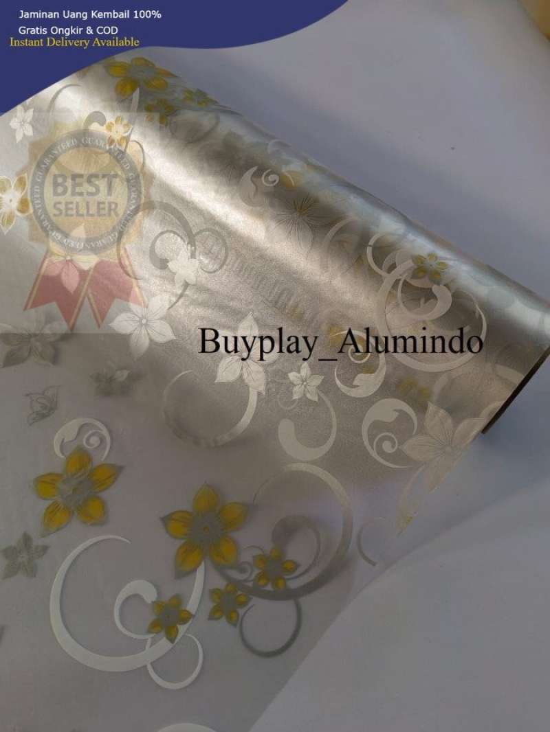Jual STIKER KACA SANDBLAST/STICKER KACA Motif Bunga 102 di Seller FD ...