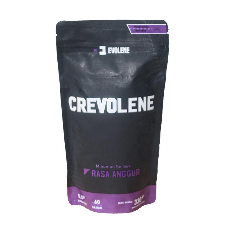 Jual Evolene Crevolene Creatine Monohydrate 330gr Rasa Anggur Di Seller ...