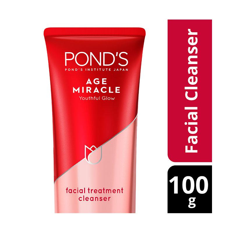 Promo POND'S Age Miracle Youthful Glow Facial Treatment Cleanser [100 g ...
