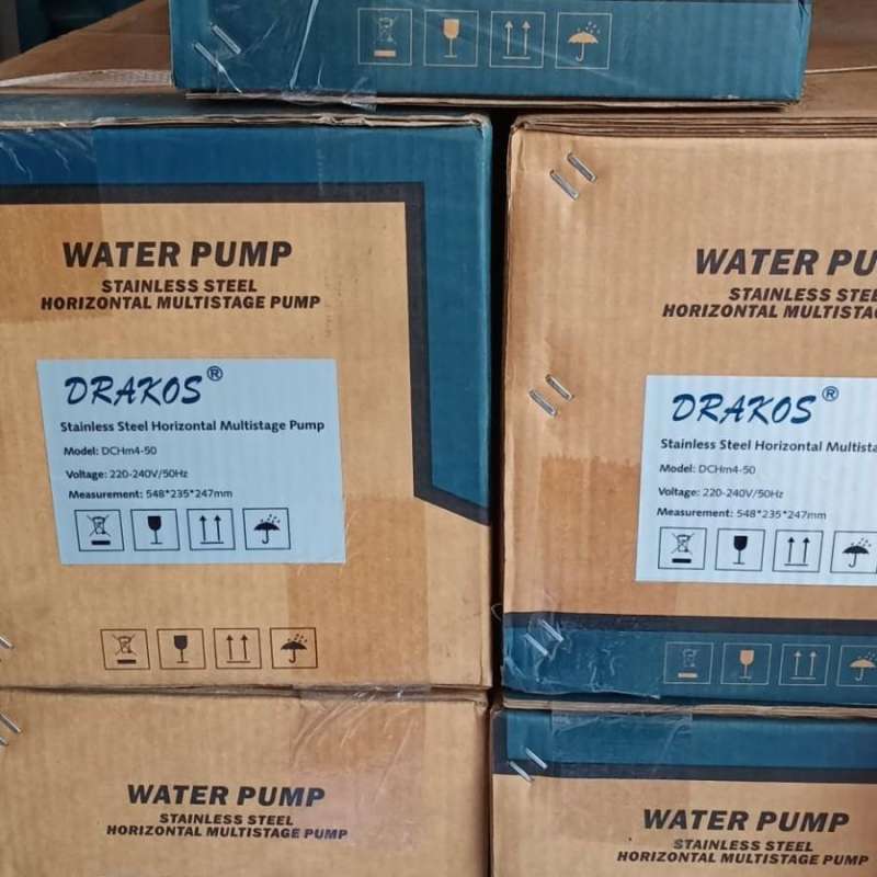 Jual POMPA AIR BOSTER RO CHLF DCHm4-60 STAINLESS HORIZONTAL MULTISTAGE ...