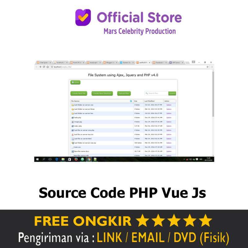 Jual Source Code Pengelola File Manager Menggunakan Php Vue Js – Siap ...