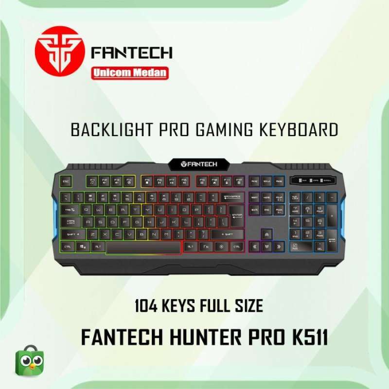 Jual KEYBOARD FANTECH HUNTER PRO K511 | KEYBOARD PRO GAMING di Seller ...