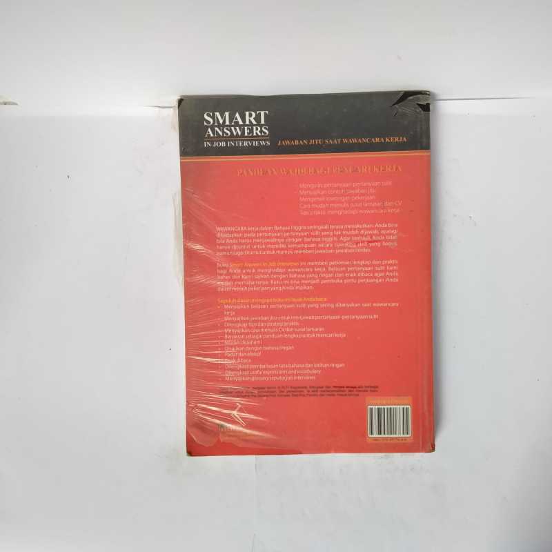Jual Smart Answers In Job Interview Jawaban Jitu Saat Wawancara Kerja ...
