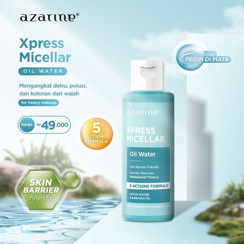 Promo [last Chance] - Azarine Xpress Micellar Oil Water 90 Ml Diskon 10 ...