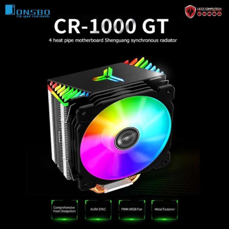 Jual Jonsbo Cr 1000 Gt | Argb Air Cpu Cooler Di Seller Lezz Computech ...