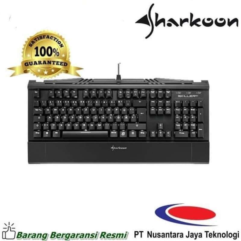 Jual Sharkoon Keyboard Shark Skiller Sgk1 Blue Switch - Gaming Series ...