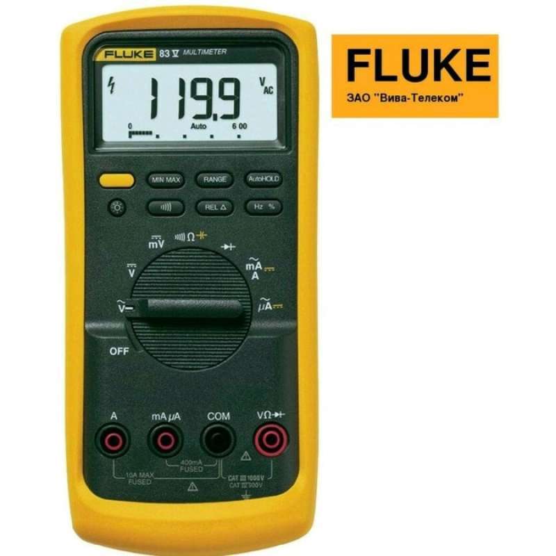 Jual Fluke 83V industrial Series multimeter 83 V type multitester ...
