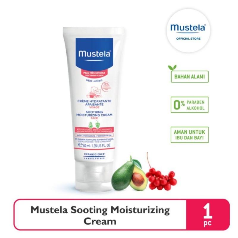 Jual Mustela Soothing Moisturizing Cream for Very Sensitive Skin 40ml ...