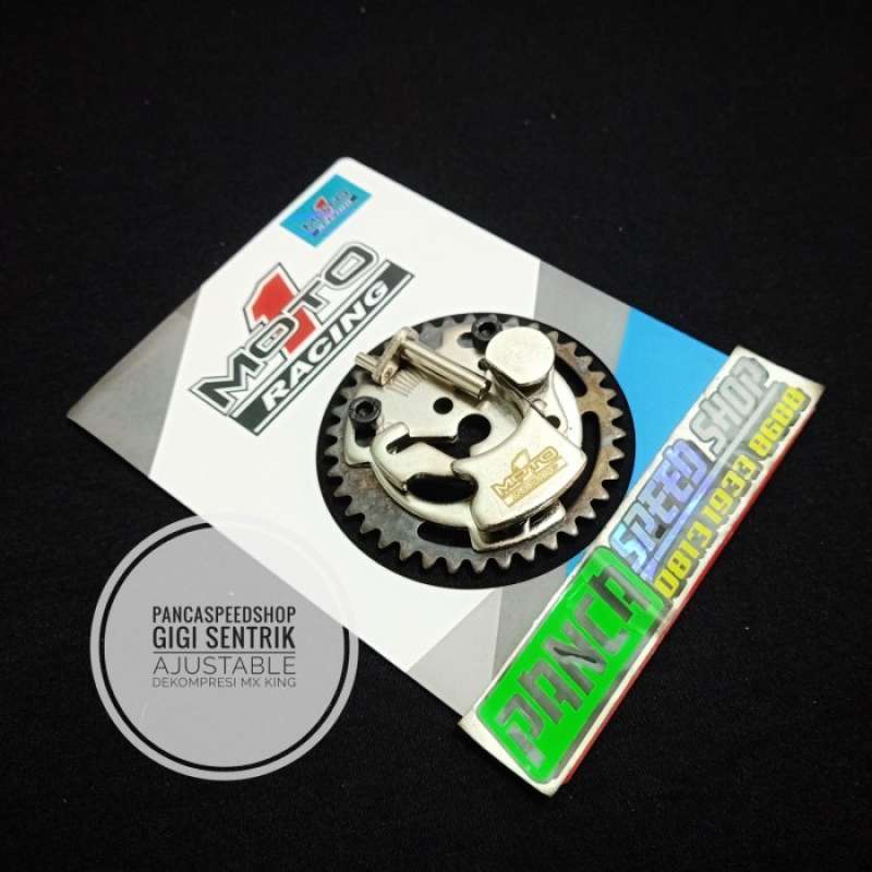 Jual Gigi Timing Gear Sentrik Moto 1 Mx King Dekompresi Ajustable Di Seller Cintamotormu - Duri ...