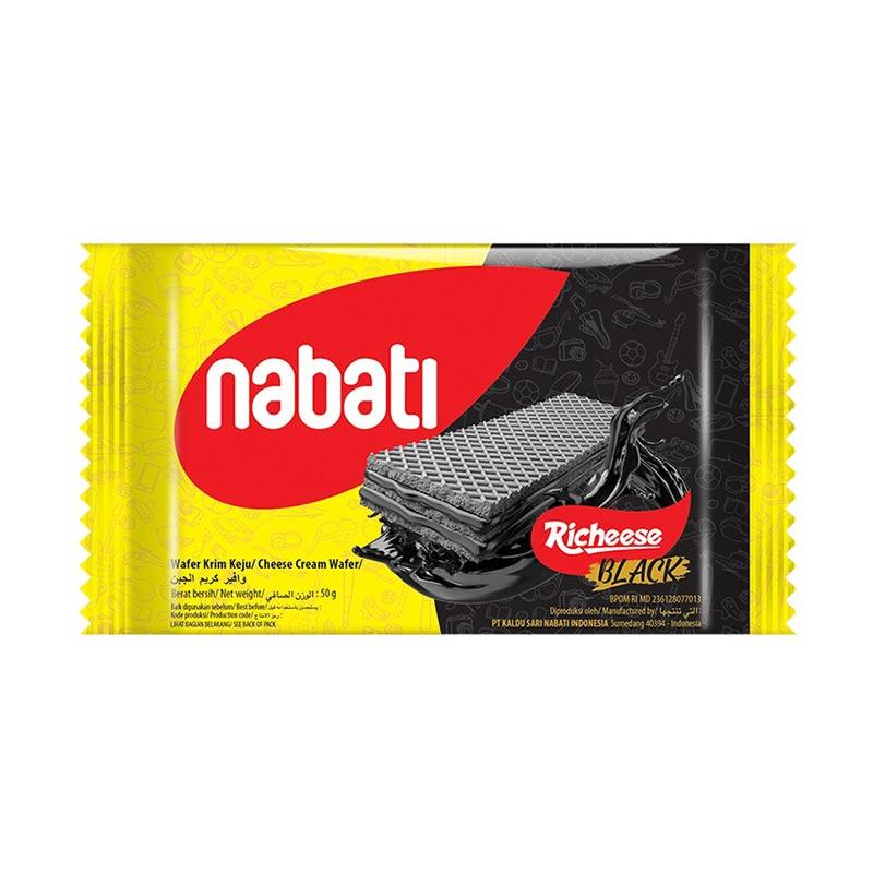 Jual Nabati Richeese Black Wafer [50 g] di Seller Bliblimart Snack ...