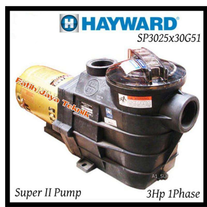 Jual POMPA AIR KOLAM RENANG 3 HP 1 PHASE 220V HAYWARD SUPER 11PUMP di ...