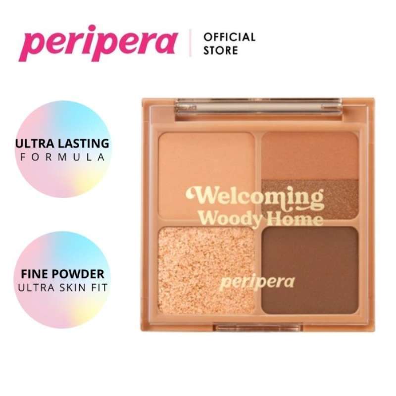 Jual Peripera Ink Pocket Shadow Palette 06 Welcoming Woody Home di ...