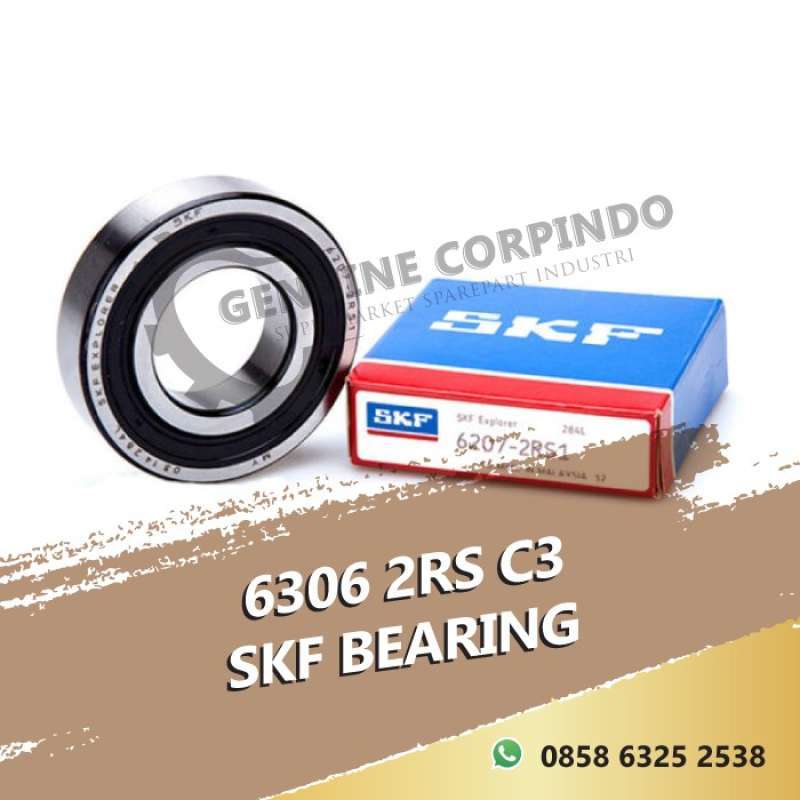 Promo Tahun ini aja kak 6306 2RS C3 SKF BEARING Tahun ini aja kak Diskon 50% di Seller Kobara ...