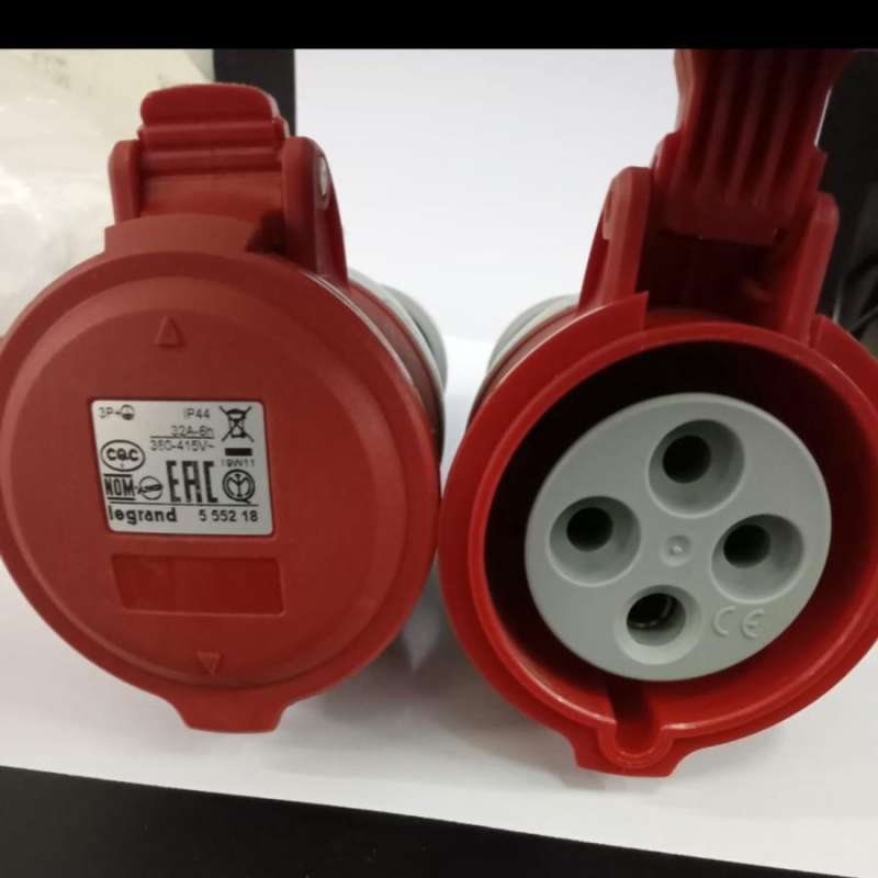 Jual STOP KONTAK LEGRAND 4 KAKI 3 PHASE 32A MOBILE MOUNTING IP44 di ...