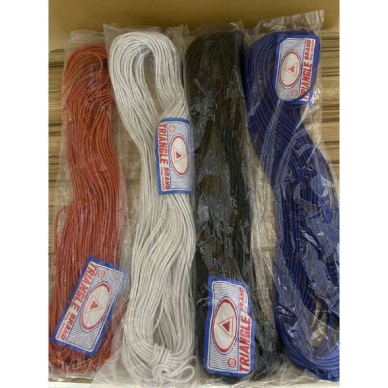 Jual Tali Elastis Bulat 2mm Per Roll /tali Sengkelit Elastis/tali Karet ...