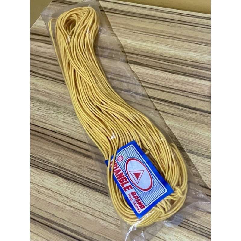 Jual Tali elastis bulat 2mm per roll /tali sengkelit elastis/tali karet ...